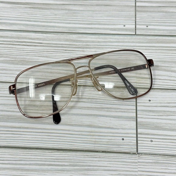 Wimbledon | Accessories | Vintage Wimbledon Eyewear Goliath Brown Metal ...